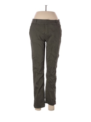 Dictionary Women Green Casual Pants 8 | eBay