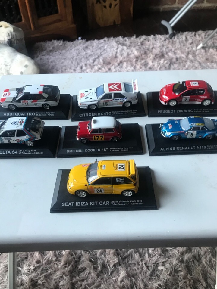 Job lot 7x Del Prado/altayo/corgi 1/43 Rally cars | eBay UK