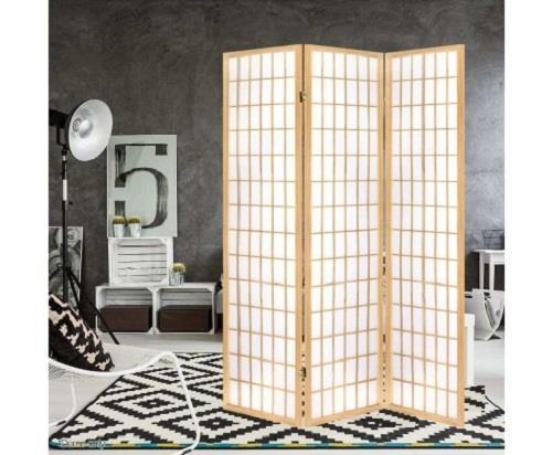 3 Panel Change Fitting Room Divider Privacy Folding Screen Barrier ...