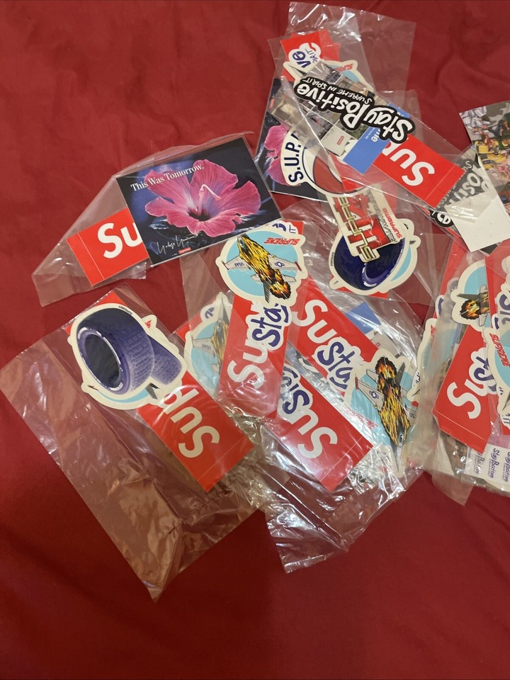 supreme sticker Bundles of 3 Stickers+supreme special box logo sticker ...