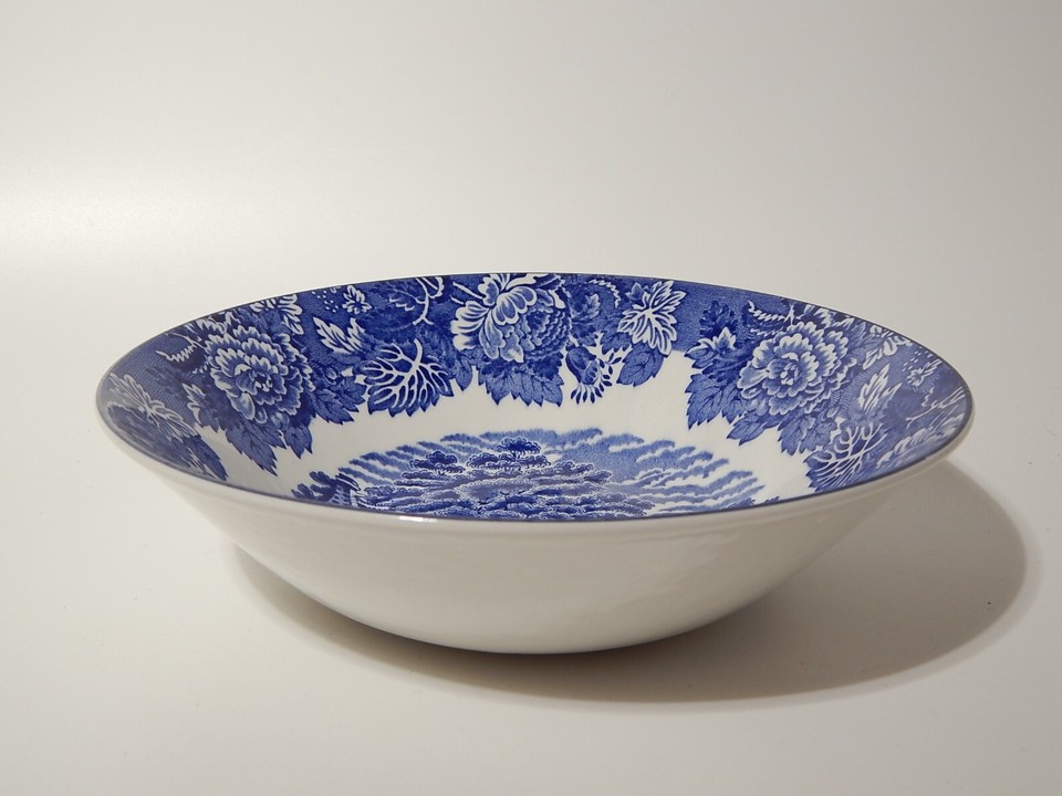 Vintage Enoch Wood's English Scenery Wood & Sons Bowl Or Salad Bowl ...