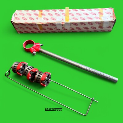 REED RATCHET THREADER WITH 1/8'' , 3/8'' . 1/4'' DIE HEADS | eBay