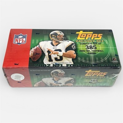 2002 Topps NFL Football Factory Complete Set SEALED 385 Cards 1st TOM ...