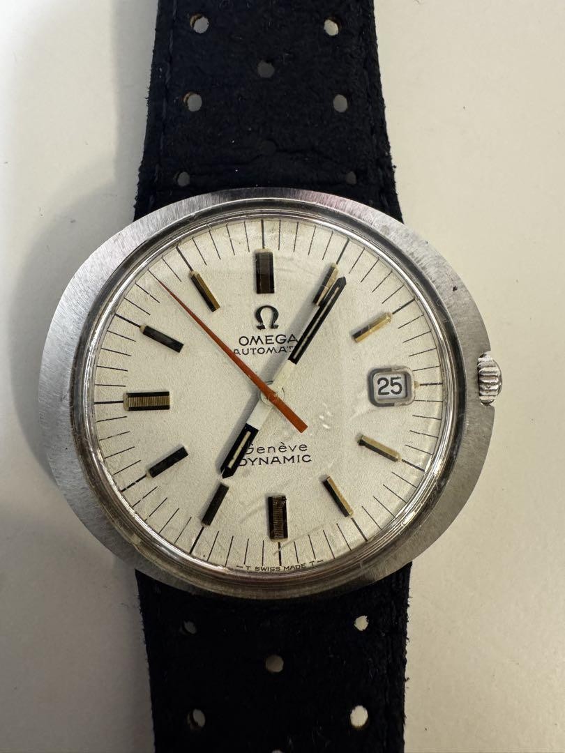 Omega Geneve Dynamic Automatic Vintage Men's Watch Wh… - Gem