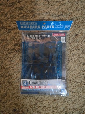 Gunpla Builders Effects 1/100 Clear Blue | eBay
