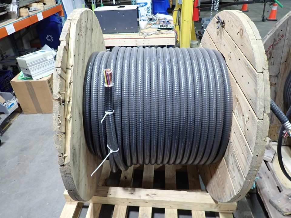 NEW - 418' Spool - Okonite 546-31-3117 Control Cable - 12(7X)AWG, 37c ...