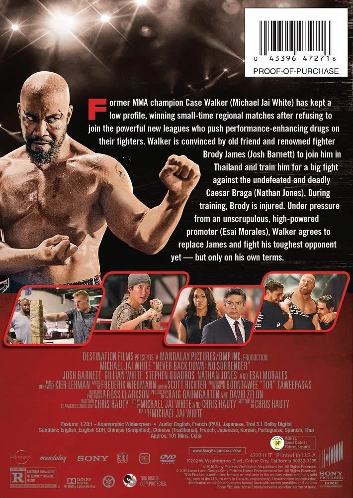 Never Back Down 2 Poster