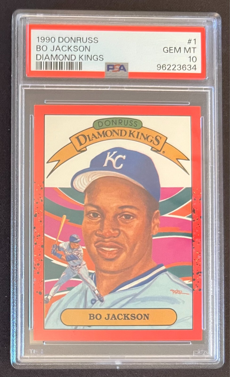 Bo Jackson 1990 Donruss #1 Diamond Kings Price Guide - Sports Card Investor
