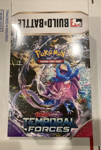 Pokemon Scarlet & Violet Temporal Forces BUILD AND BATTLE DISPLAY ...