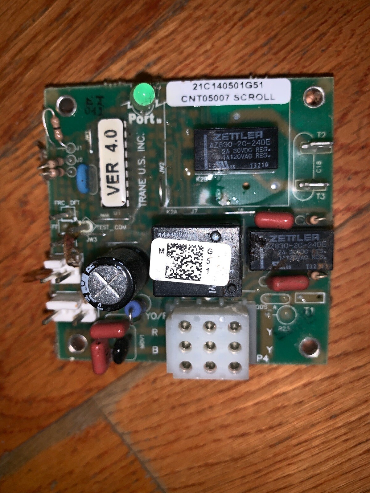 AMERICAN STANDARD CONTROL BOARD 21C140501G51 CNT05007 SCROLL (5359)C4 ...