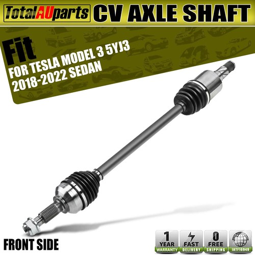 1x Front CV Axle Drive Shaft Assembly for Tesla Model 3 5YJ3 AWD Sedan ...