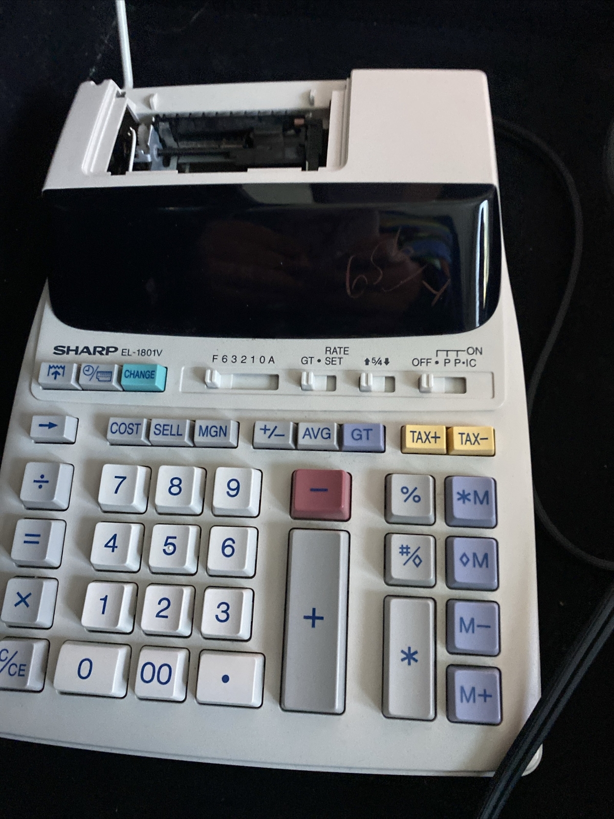 Sharp EL-1801V Printing Calculator | eBay