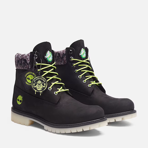 SIZE 14 Timberland x Ghostbusters Premium 6-Inch Black Nubuck NEW ...