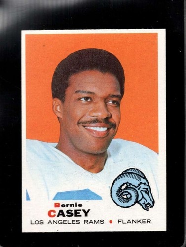 1969 TOPPS #147 BERNIE CASEY EXMT LA RAMS *SBA2809 | eBay