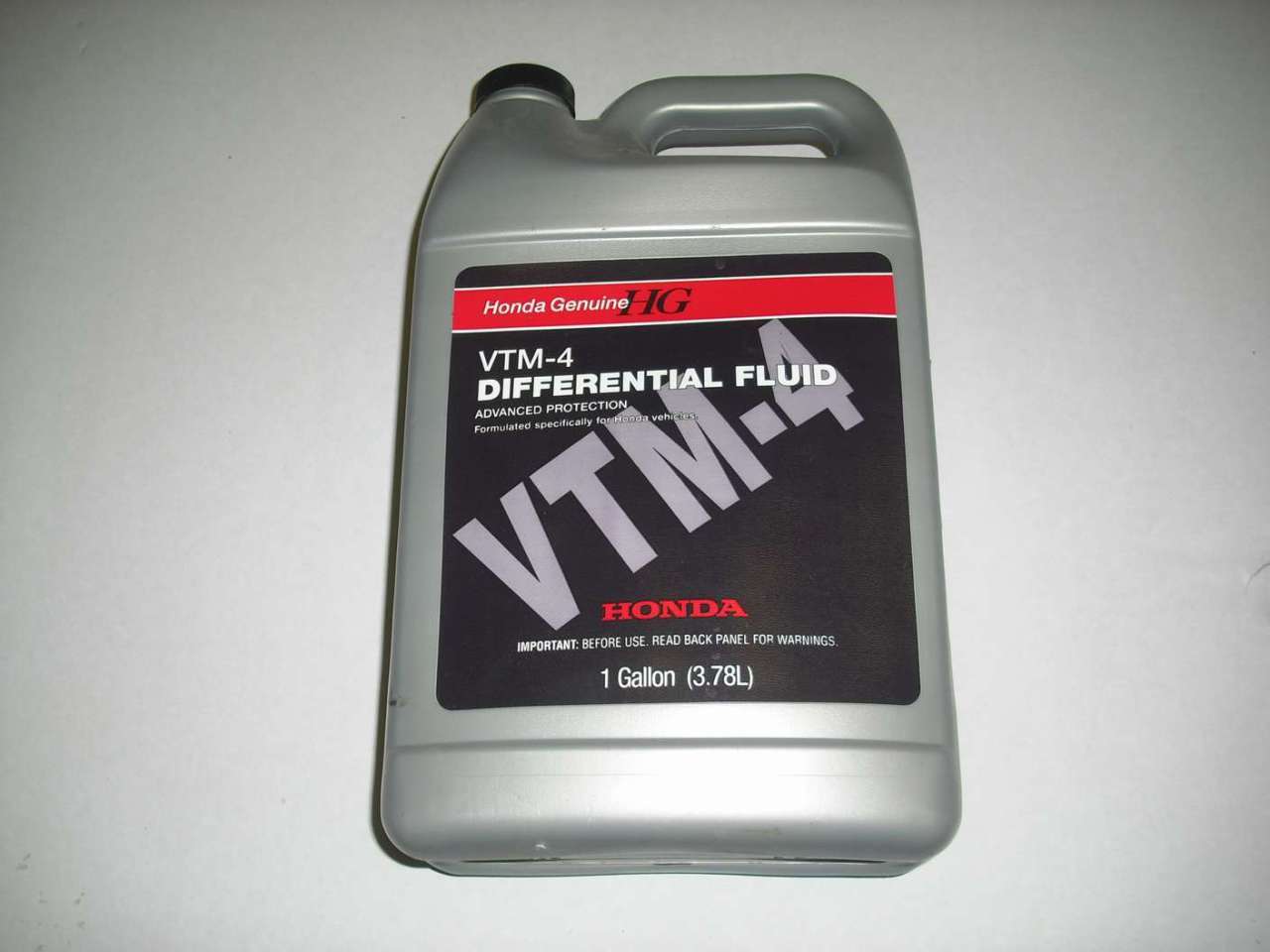 NEW 1 Gallon VTM-4 Differential Oil Genuine For Acura MDX Honda Pilot ...