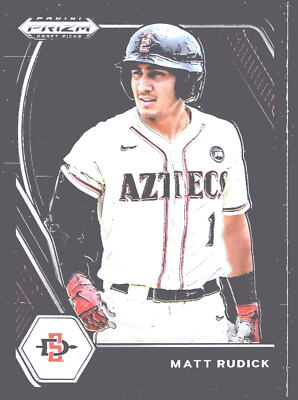 2021 Panini Prizm Draft Picks #PDP216 Matt Rudick | eBay