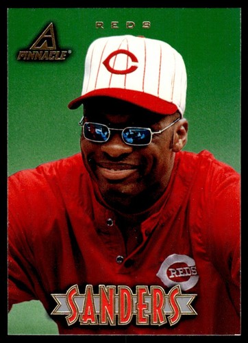 1997 New Pinnacle Reggie Sanders Cincinnati Reds #22 | eBay