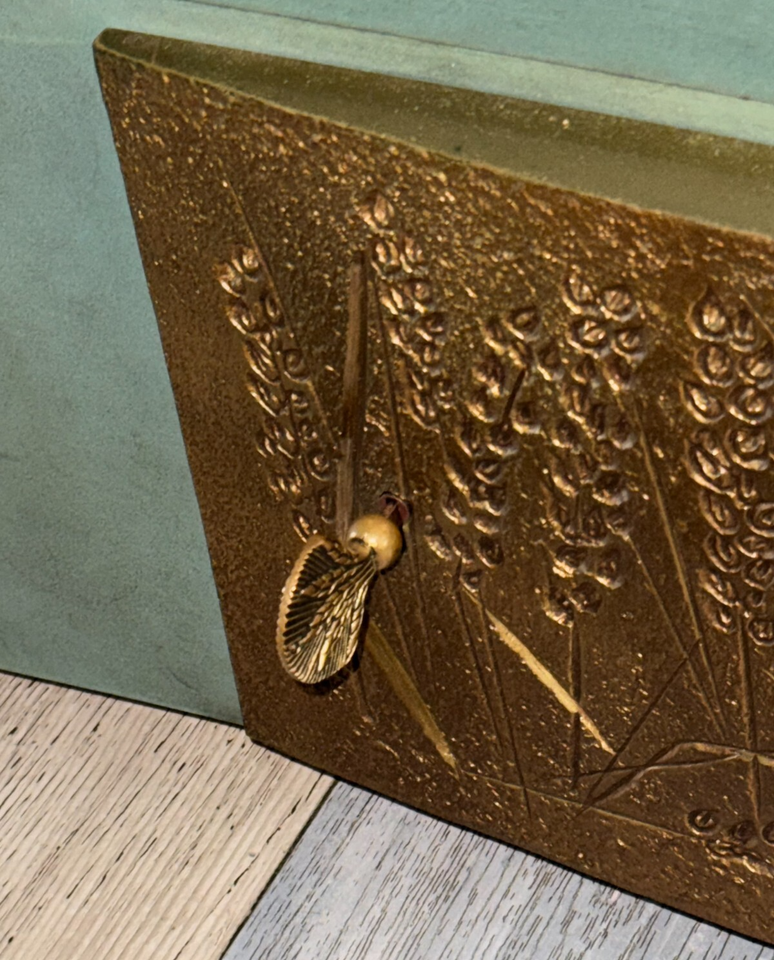 LARGE EARLY VINTAGE CATHOLIC CHURCH ALTAR TABERNACLE W/ FRONT & BACK ...