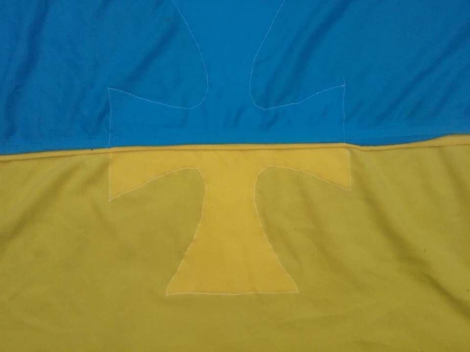 HUGE Sigma Chi Fraternity Banner 54" by 64" Blue Gold White Cross ...