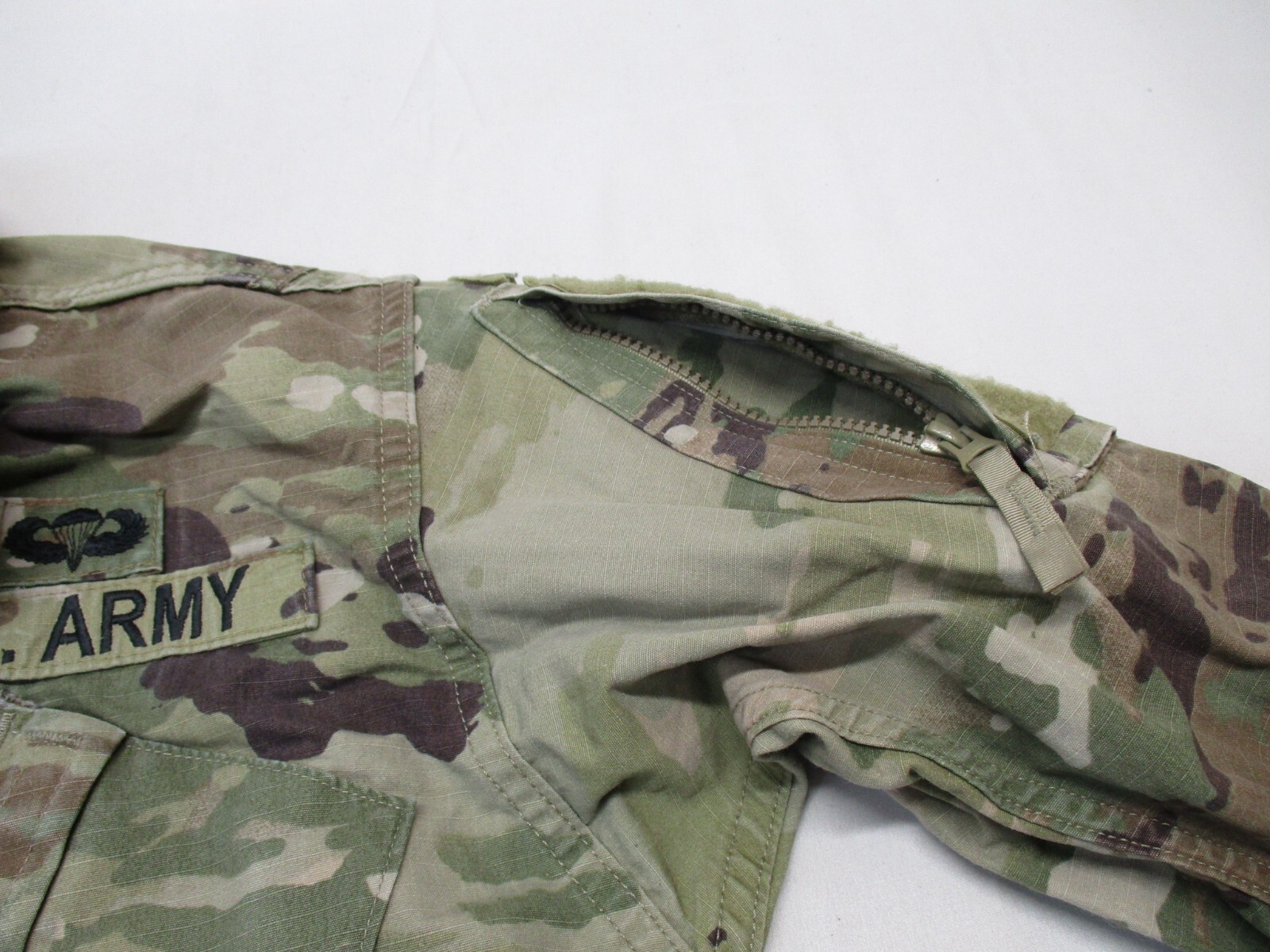 (4) US ARMY ISSUE COMBAT UNIFORM TOPS OCP SCORPION CAMO BDU SHIRT RIP ...