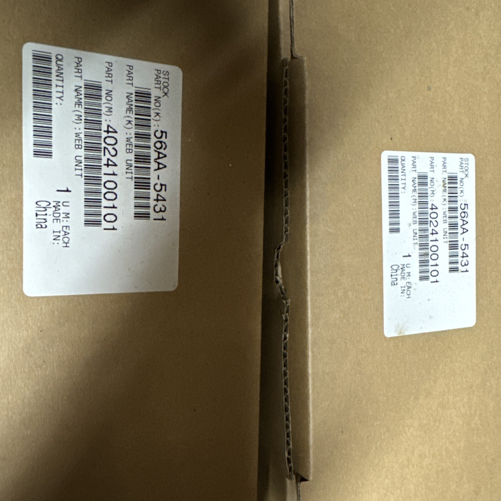 (2) Konica Minolta 56AA-5431/4024100101 Fuser web unit Good Price | eBay