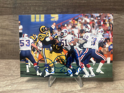 Jim Ritcher Buffalo Bills Hand Signed 4x6 Photo TC46-3977 | eBay