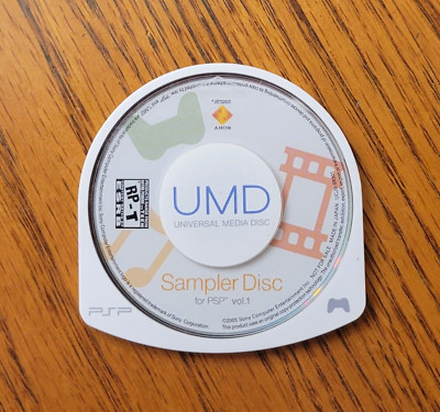 Sampler Disc for PSP Vol. 1 (Sony PSP, 2005) - Game Only!! Tested ...