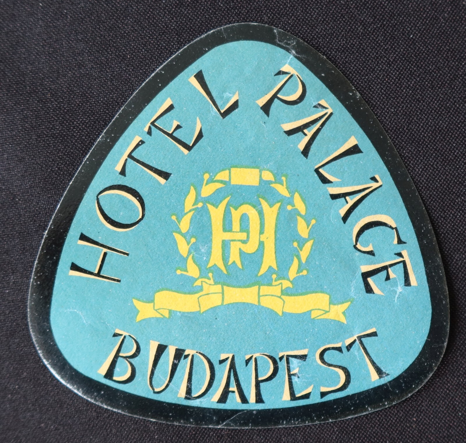 Old label HOTEL PALACE BUDAPEST Hungary luggage label 2 | eBay Australia