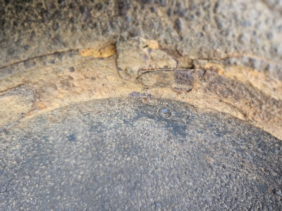 Original WW2 German Helmet. Battlefield Found. Decal Visible. | eBay UK