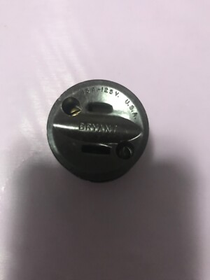 Bryant 2 Prong Female Cord Cap New Old Stock Bakelite | eBay