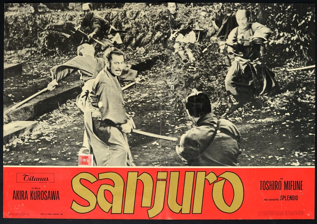SANJURO 1968 Tsubaki Sanjûrô SET DI 10 FOTOBUSTE! KUROSAWA,MIFUNE ...