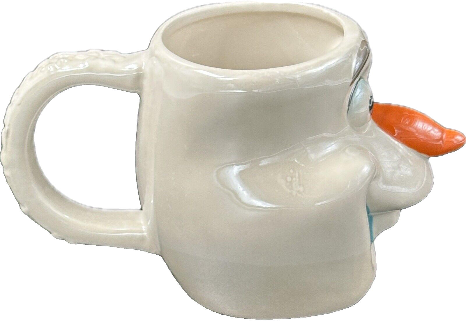 Disney Frozen Movie 3D Olaf Character Head Glossy Ceramic Mug 12 oz | eBay