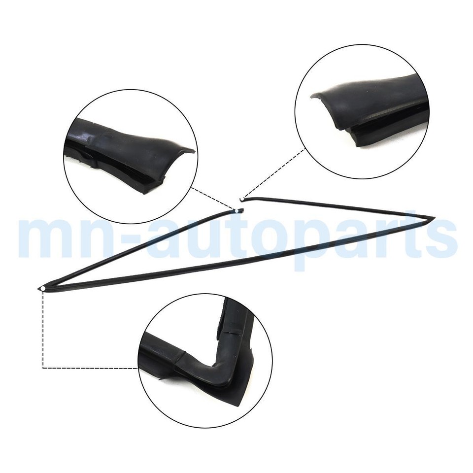 Rear Glass Window Upper Moulding Trim Seal Fit For BMW 5 Series E60 ...