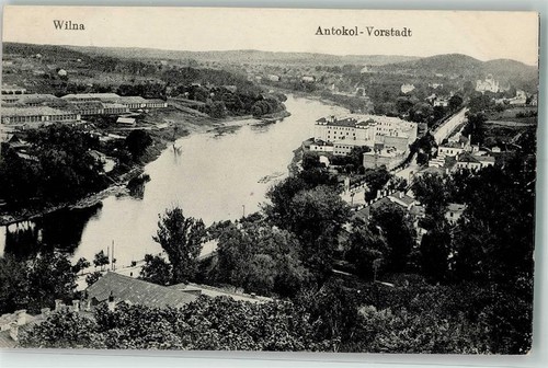 10701101 - Wilna Antokol-Vorstadt Feldpost WK I Wilna / Vilnius 1917 ...