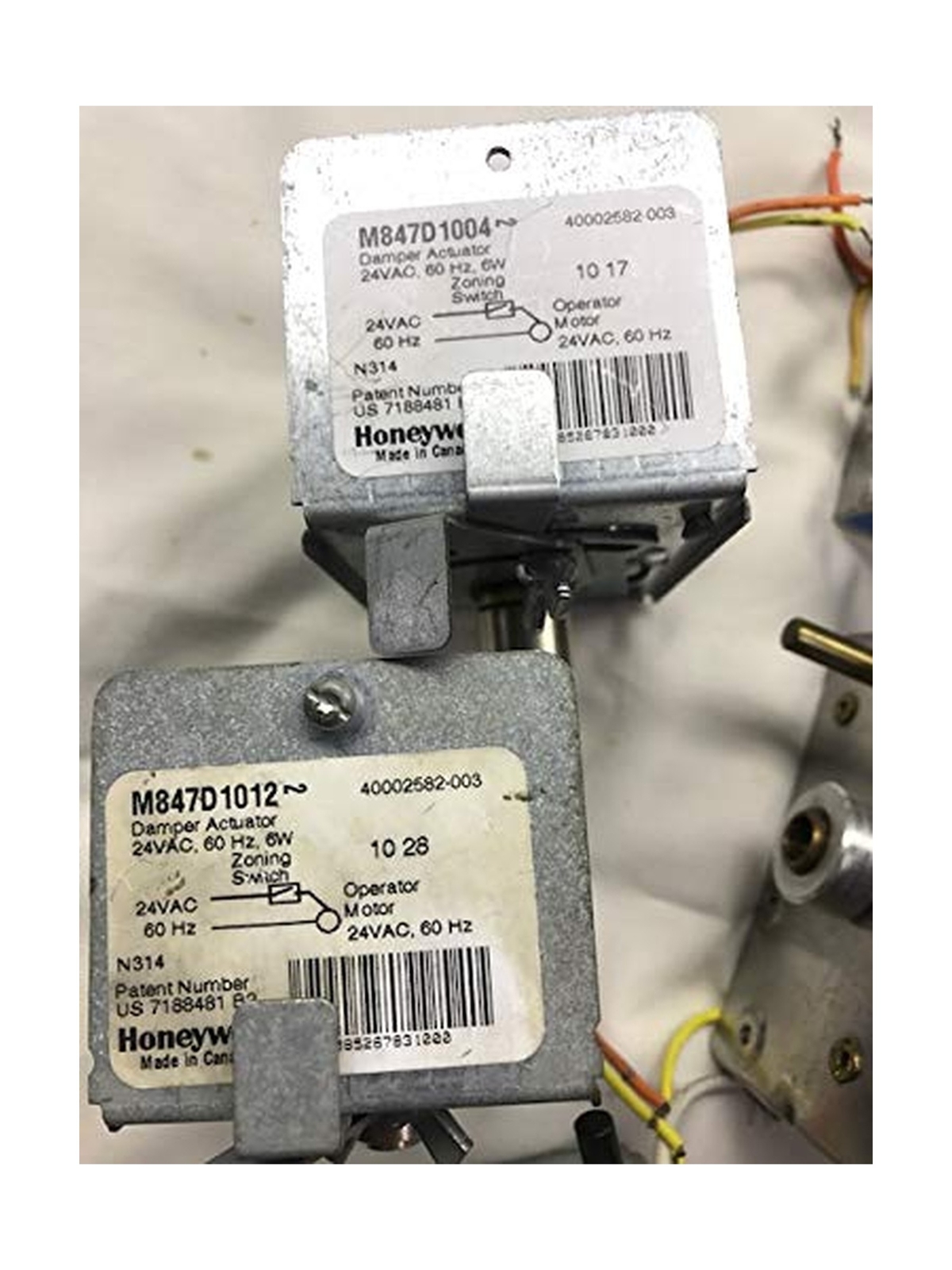 Replacement Damper Motor Actuator for Honeywell ARD ZD M847D 2 Wire ...