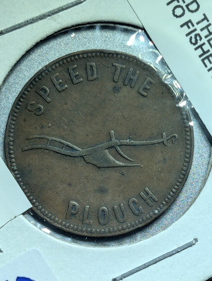 1860 Canadian PEI Colonial PE-5B1 BR 917 Token SUCCESSS TO FISHERIES | eBay