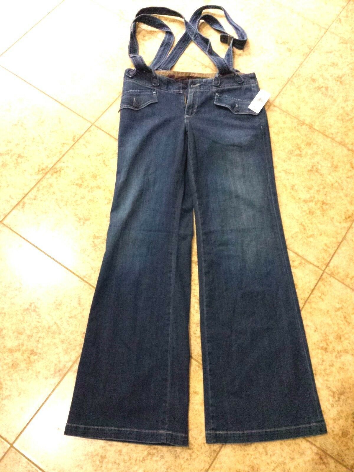 AG Brand Overalls Women's Jeans Sz 31 Adriano Goldschmied Dark Blue ...