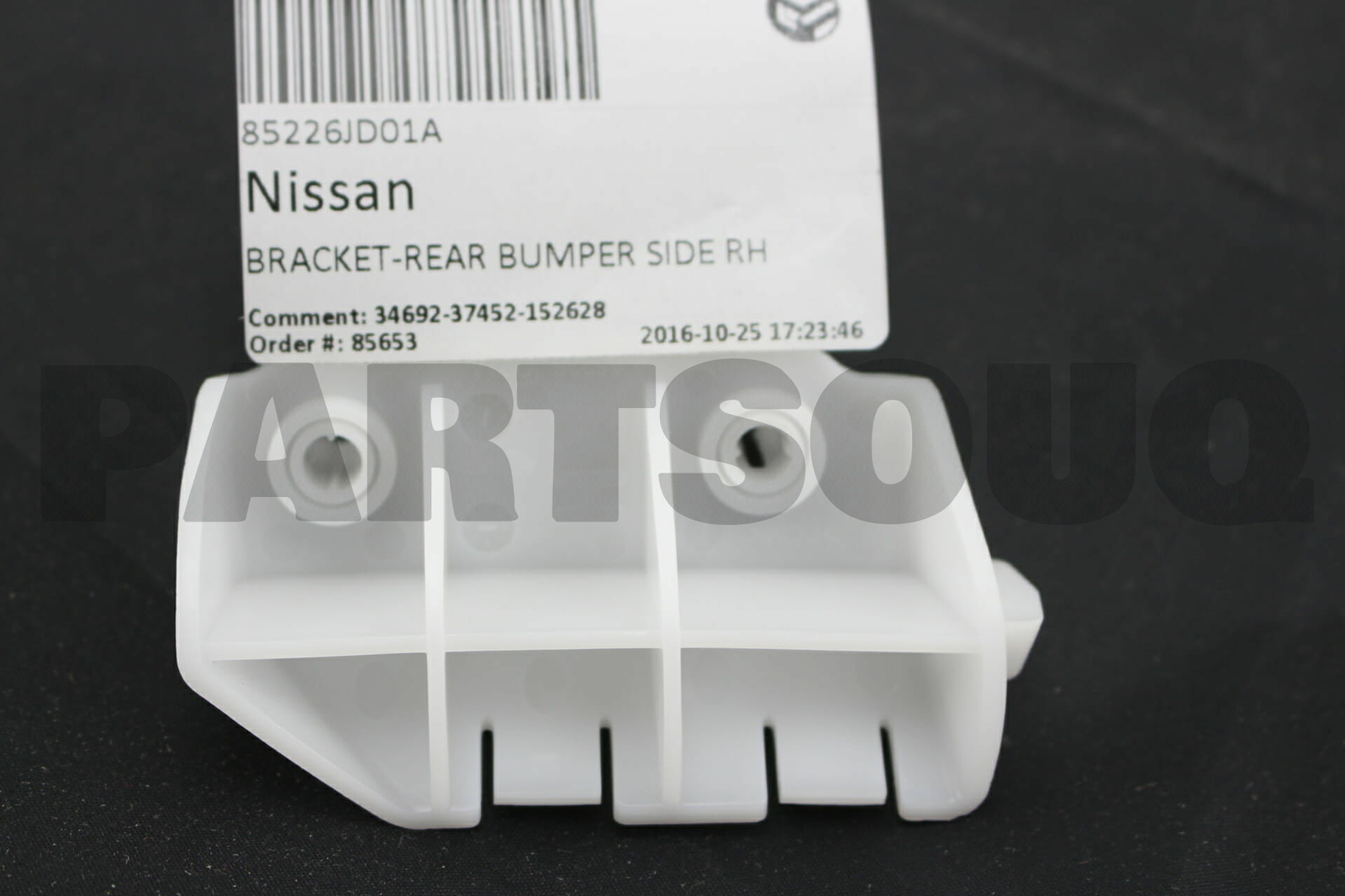 85226JD01A Genuine Nissan BRACKET-REAR BUMPER SIDE,RH 85226-JD01A | eBay