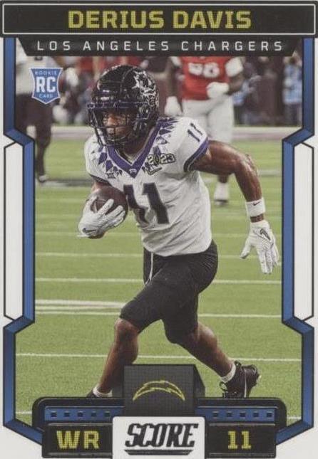 2023 Score - Rookies Derius Davis #364 (RC) for sale online | eBay