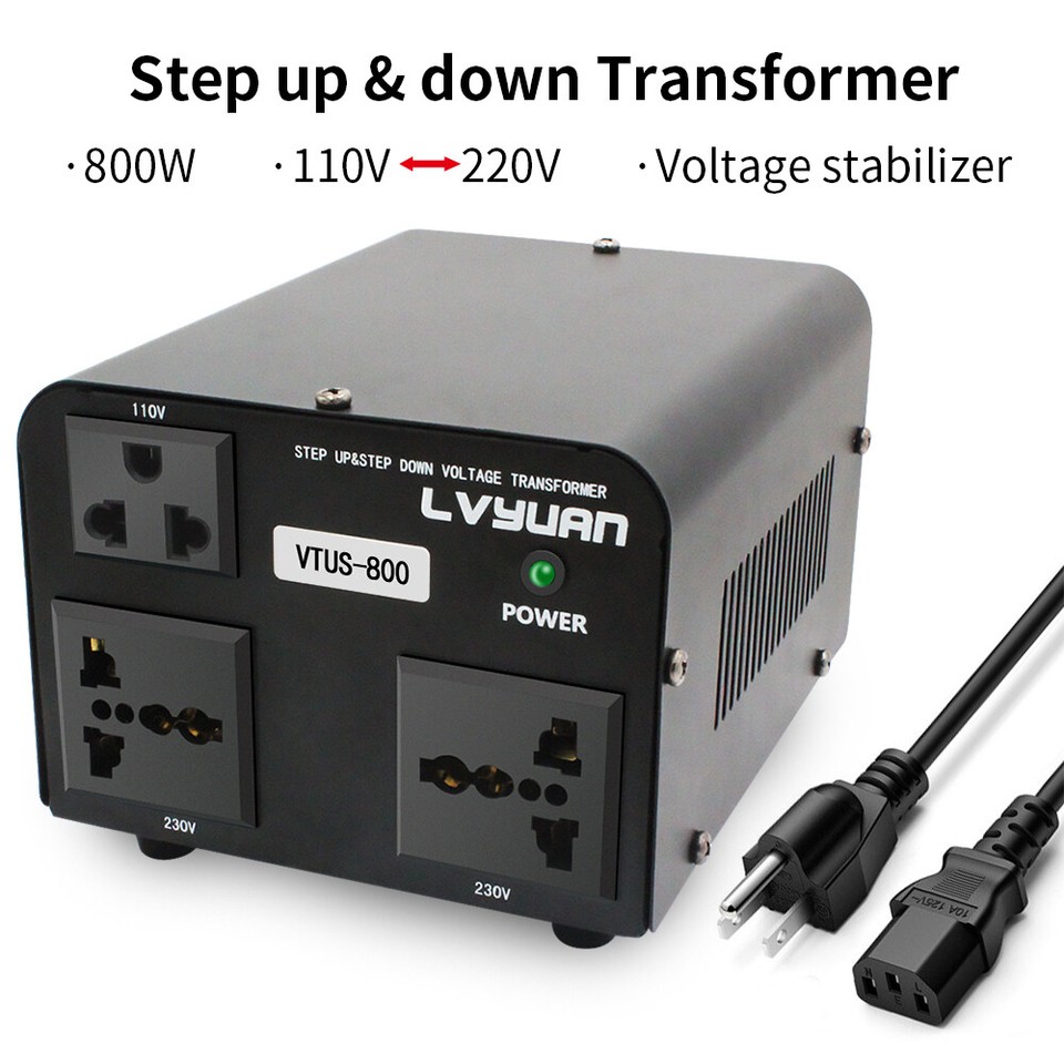 500W 800W 3000W 5000W Step Up Step Down Transformer Voltage Converter 220V-110V | eBay