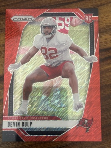 2024 Panini Prizm Devin Culp RC #326 Red Shimmer FOTL /35 | eBay