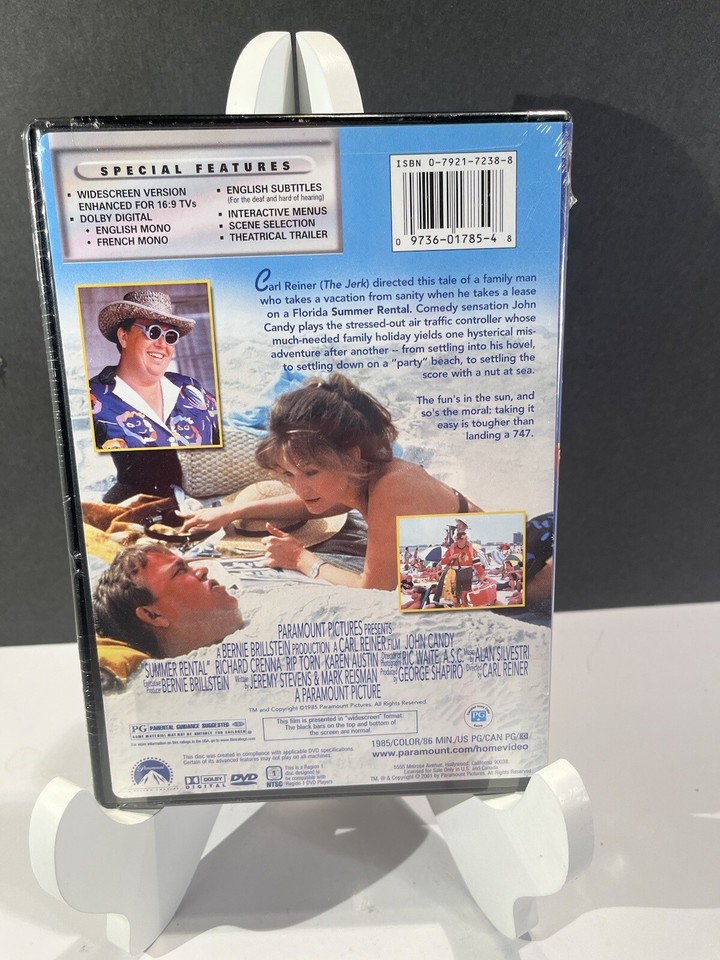 Summer Rental (DVD, 2001, Sensormatic) 97360178548| eBay