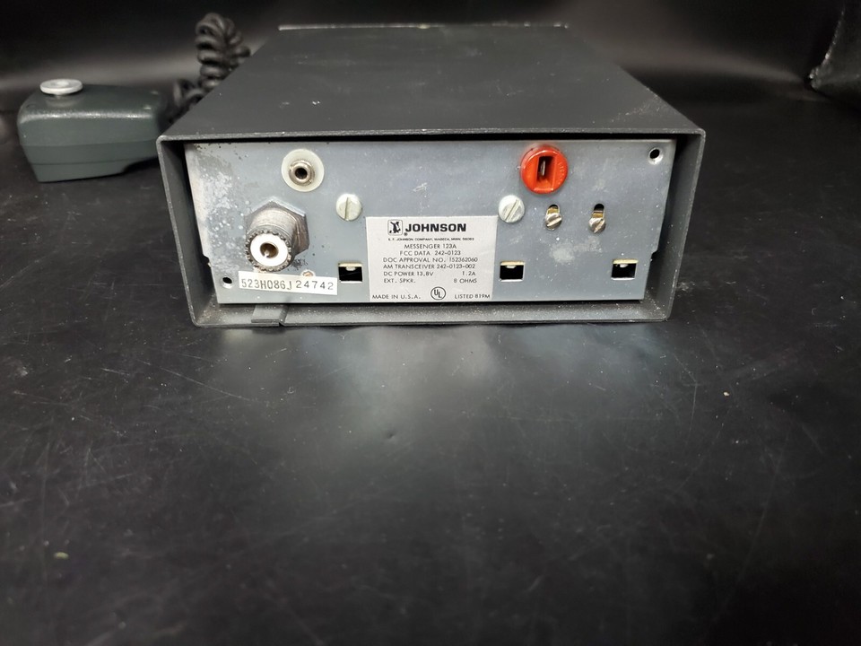 Johnson Messenger 123A CB Radio | Mobile/In-Vehicle Radio | B36 | With ...
