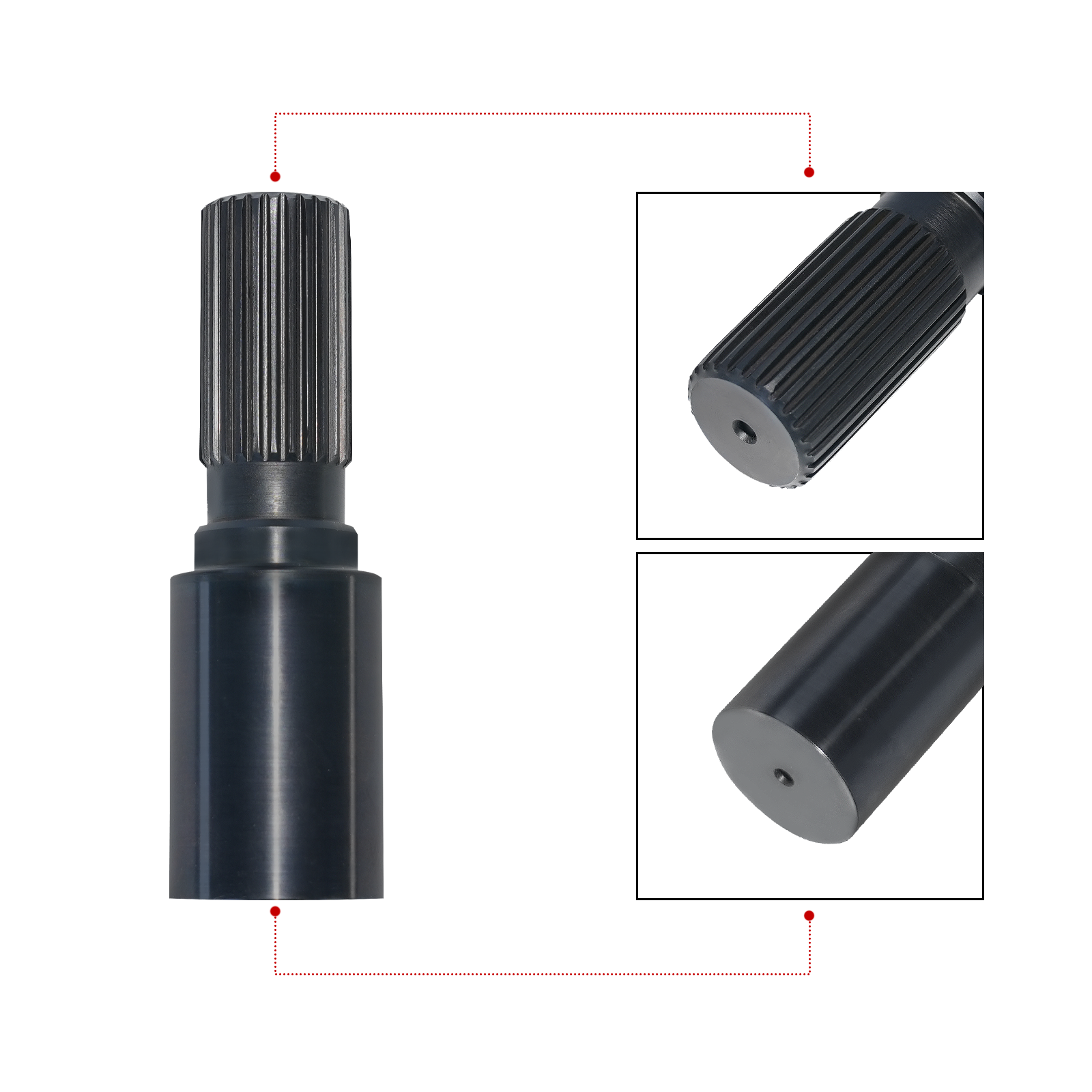 Front Drive Shaft Repair Kit with 1" Extended Splines for Bmw X5 ...