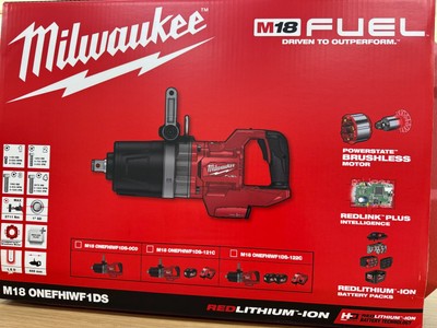 Milwaukee M18 ONEFHIWF1DS-0 D-Handle Impact Wrench_1 inch Short Anvil ...