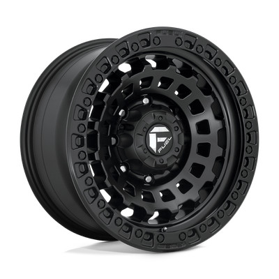 (SET 4) Fuel 1PC D633 Zephyr 17x9 5x127 -12mm Matte Black Wheels | eBay