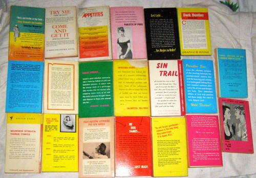 20 Book Lot Vintage Adult Action Adventure 1960s Stout Hitt Elliot ...