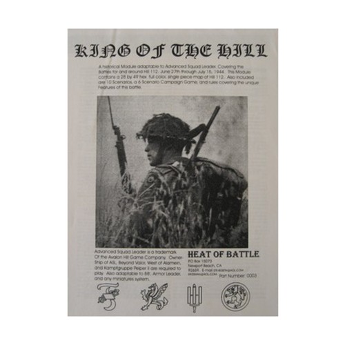 Heat of Battle ASL King of the Hill Bag EX | eBay