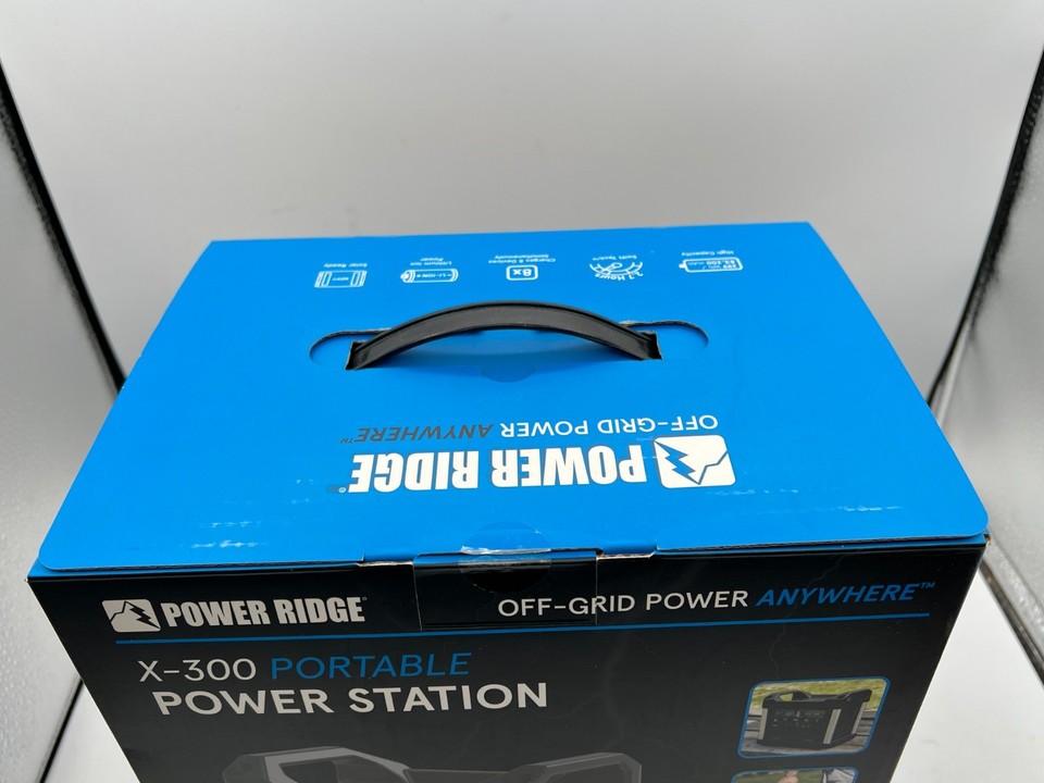 Power Ridge X-300 Lithium-Ion Portable Power Station - New In Open Box ...