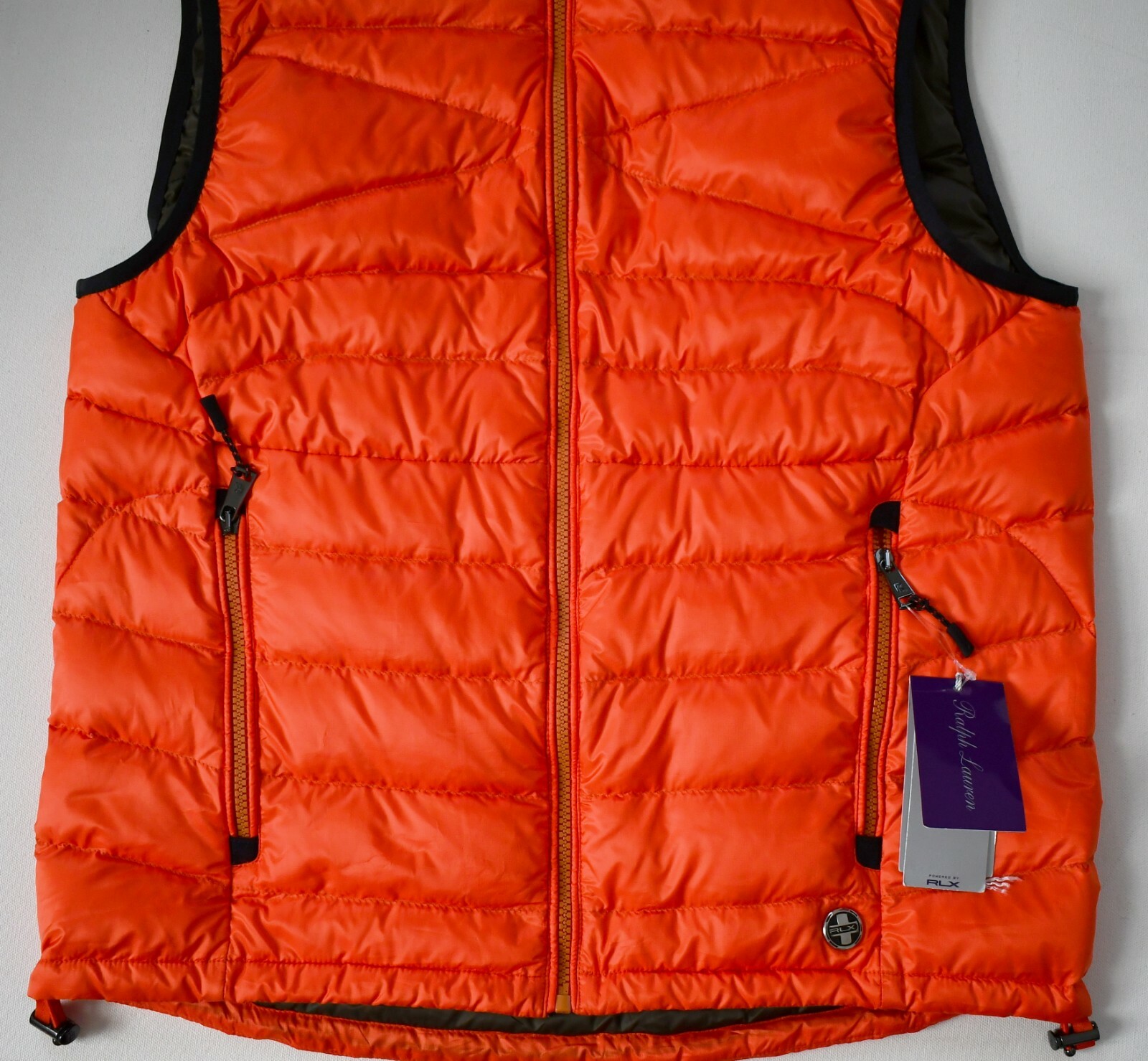 🆕️ RALPH LAUREN PURPLE LABEL RLX Ripstop QUILTED DOWN Packable VEST ...